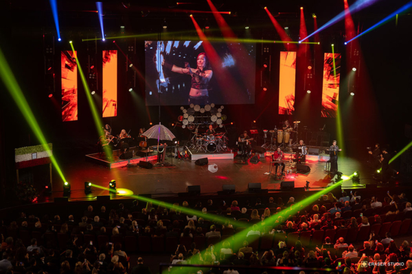 Hamid Saeidi, Omid and Ebi Concert Radio Hamrah, Dolby Theater, Sep ...